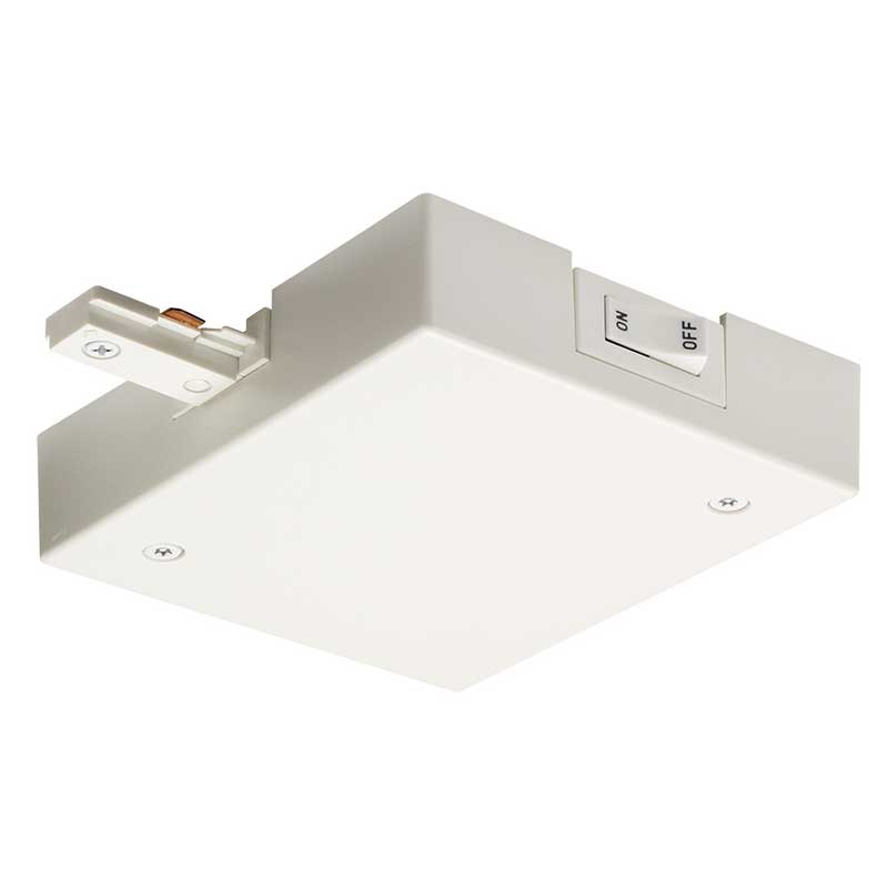 Shop Juno Lighting group Trac-Master Current Limiting End Feed TCLF11 ...