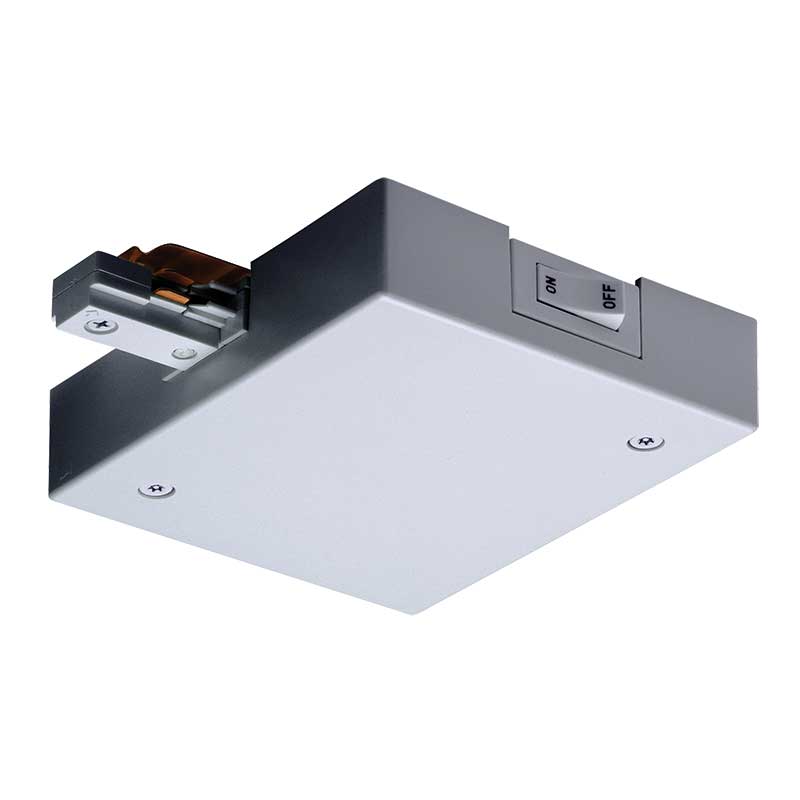 Shop Juno Lighting group Trac-Master Current Limiting End Feed TUCLF11 ...