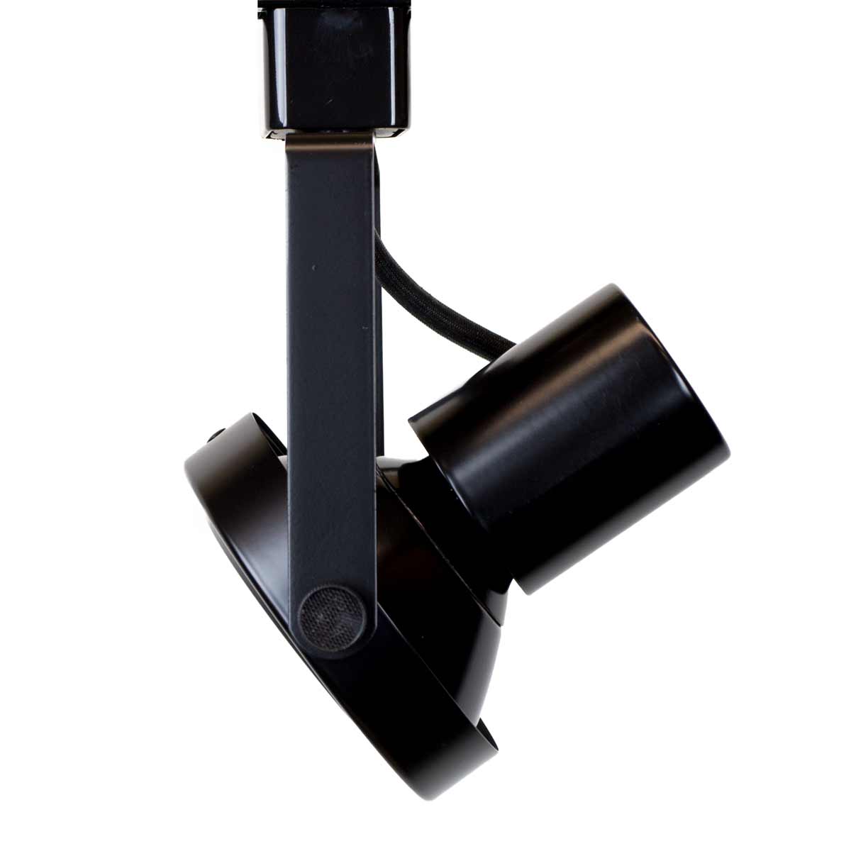 Rear Loading Gimbal Ring LED Track Lighting Fixture Black Finish PAR30 ...